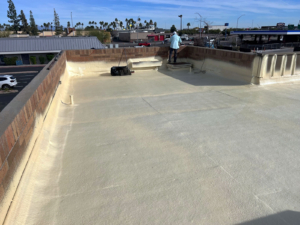 New Foam Roof in Mesa Arizona by MSW Mesa Roof Company