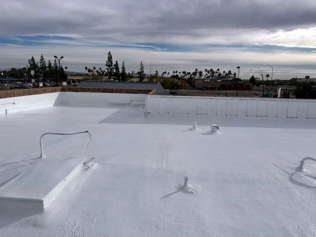 New Foam Roof in Mesa Arizona by MSW Mesa Roof Company