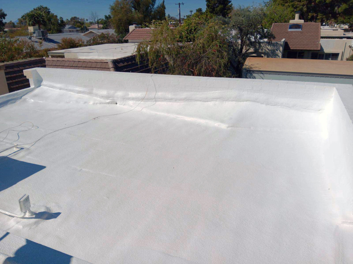 Phoenix Foam Roof Removal and Replacement | MSW Contracting