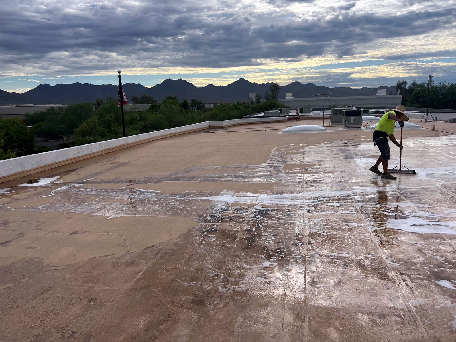 Commercial Roof Coating Scottsdale AZ | MSW Contracting