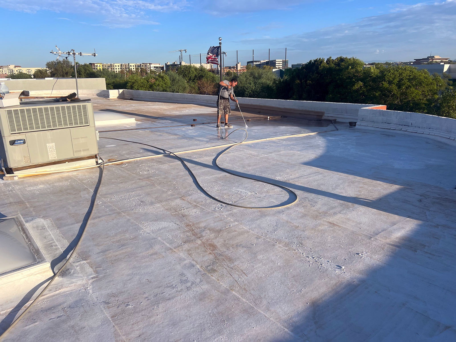 Commercial Roof Coating Scottsdale AZ | MSW Contracting