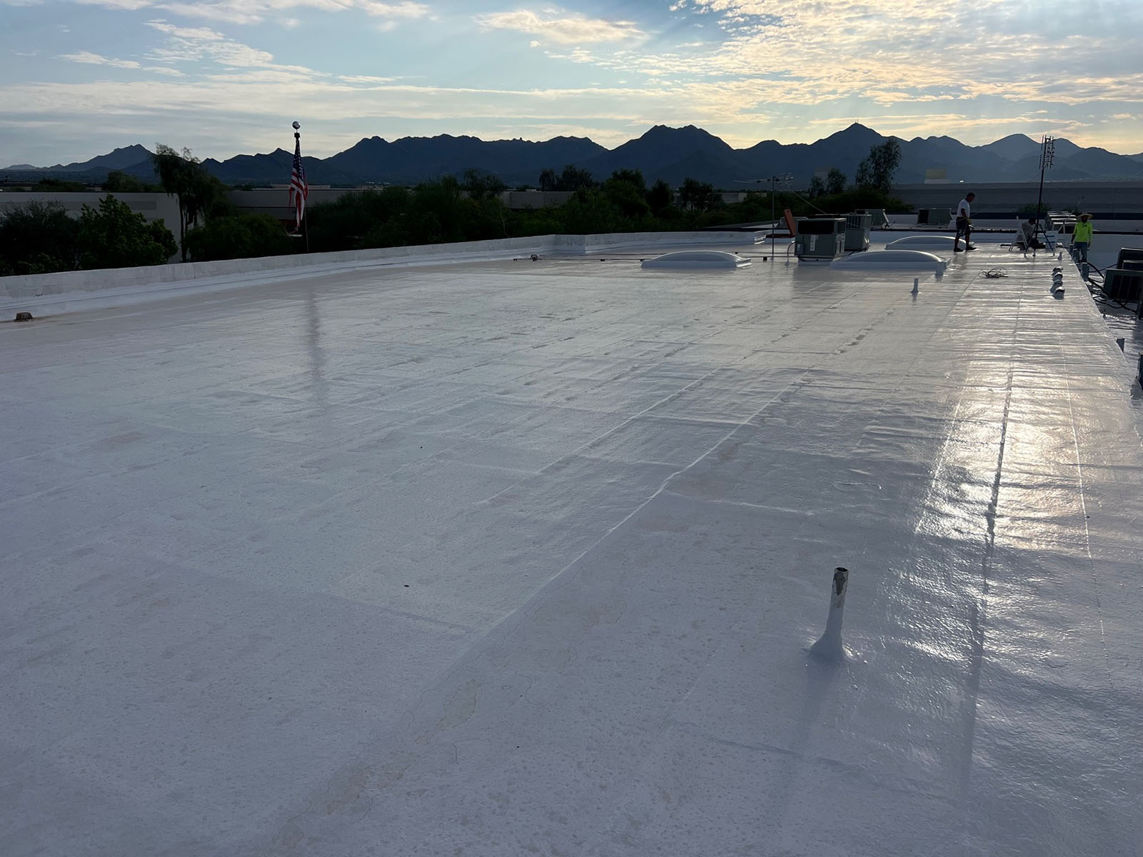 Commercial Roof Coating Scottsdale AZ | MSW Contracting
