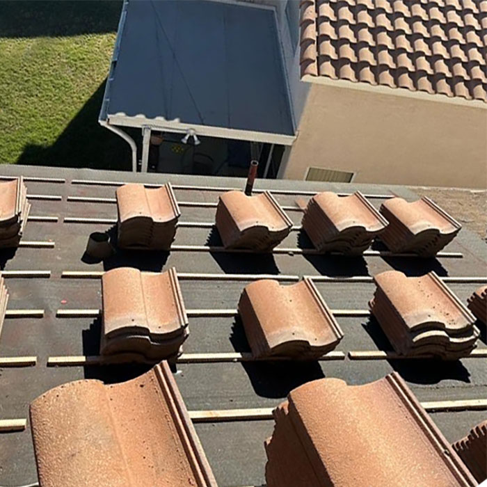 MSW Chandler Roofing Company: New Tile Roof Underlayment