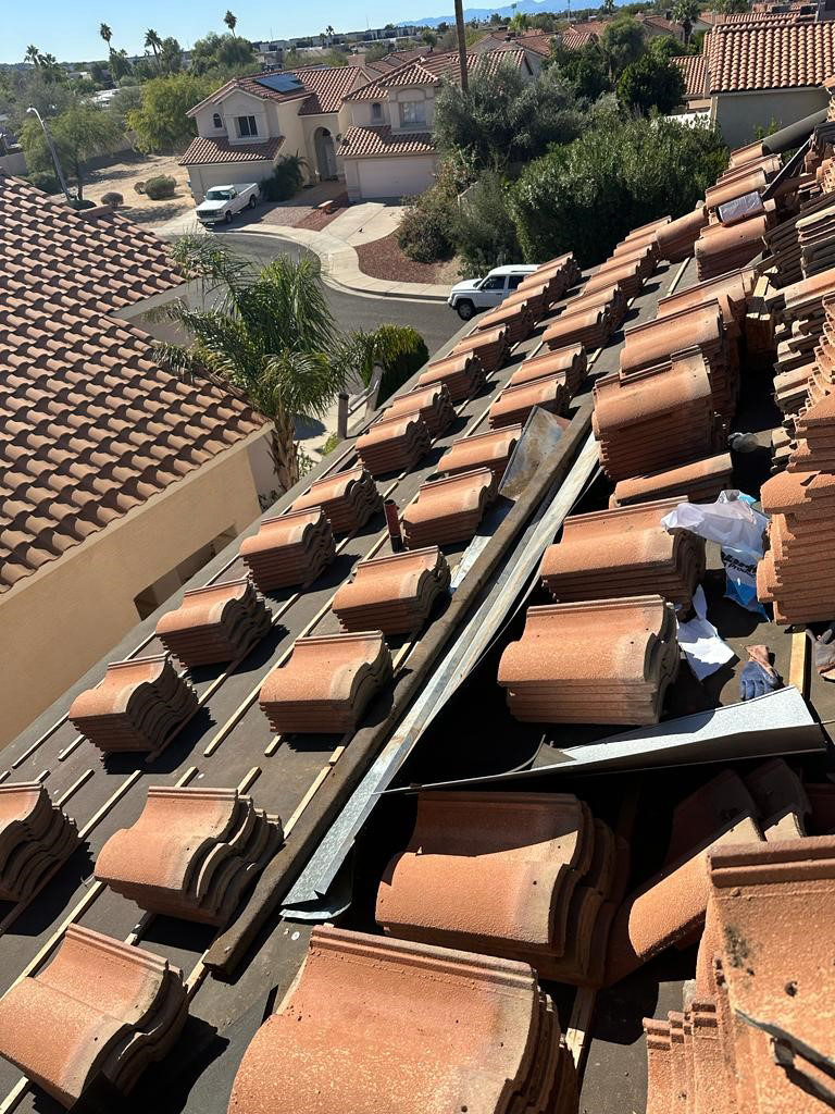 MSW Chandler Roofing Company: New Tile Roof Underlayment